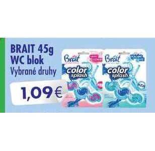 ARCHIV | Brait WC blok 45g v akcii platné do: 28.1.2022 | Zlacnene.sk