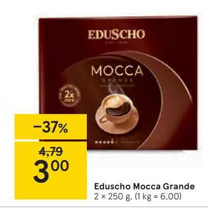 Eduscho Mocca Grande, 2x250 g v akcii | Zlacnene.sk