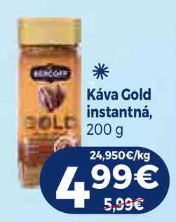 ARCHIV | Káva Gold instantná, 200 g v akcii platné do: 5.4.2022 ...
