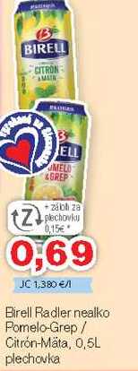 Birell, nealko, 0,5L plechovka v akcii | Zlacnene.sk